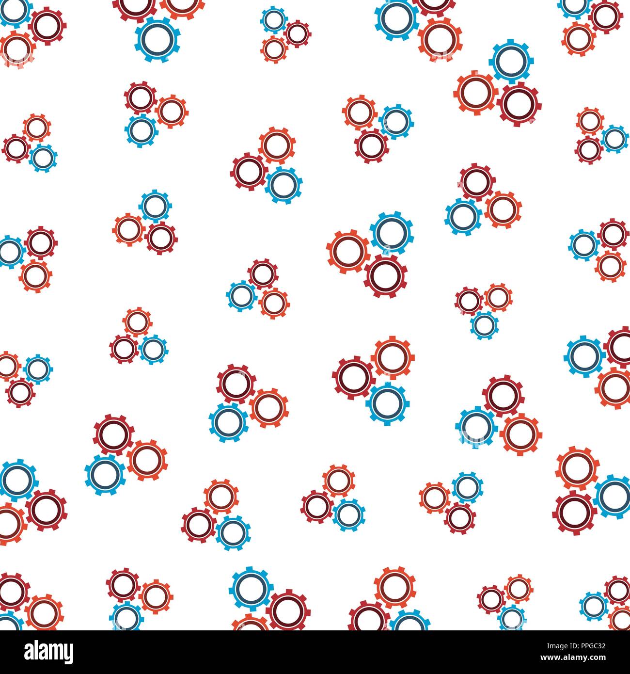 Gears pattern background Stock Vector Image & Art - Alamy