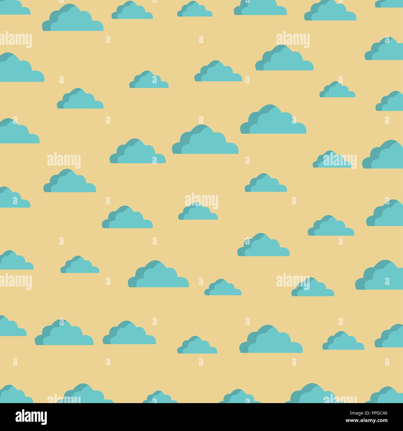 Cloud computing pattern background Stock Vector Image & Art - Alamy