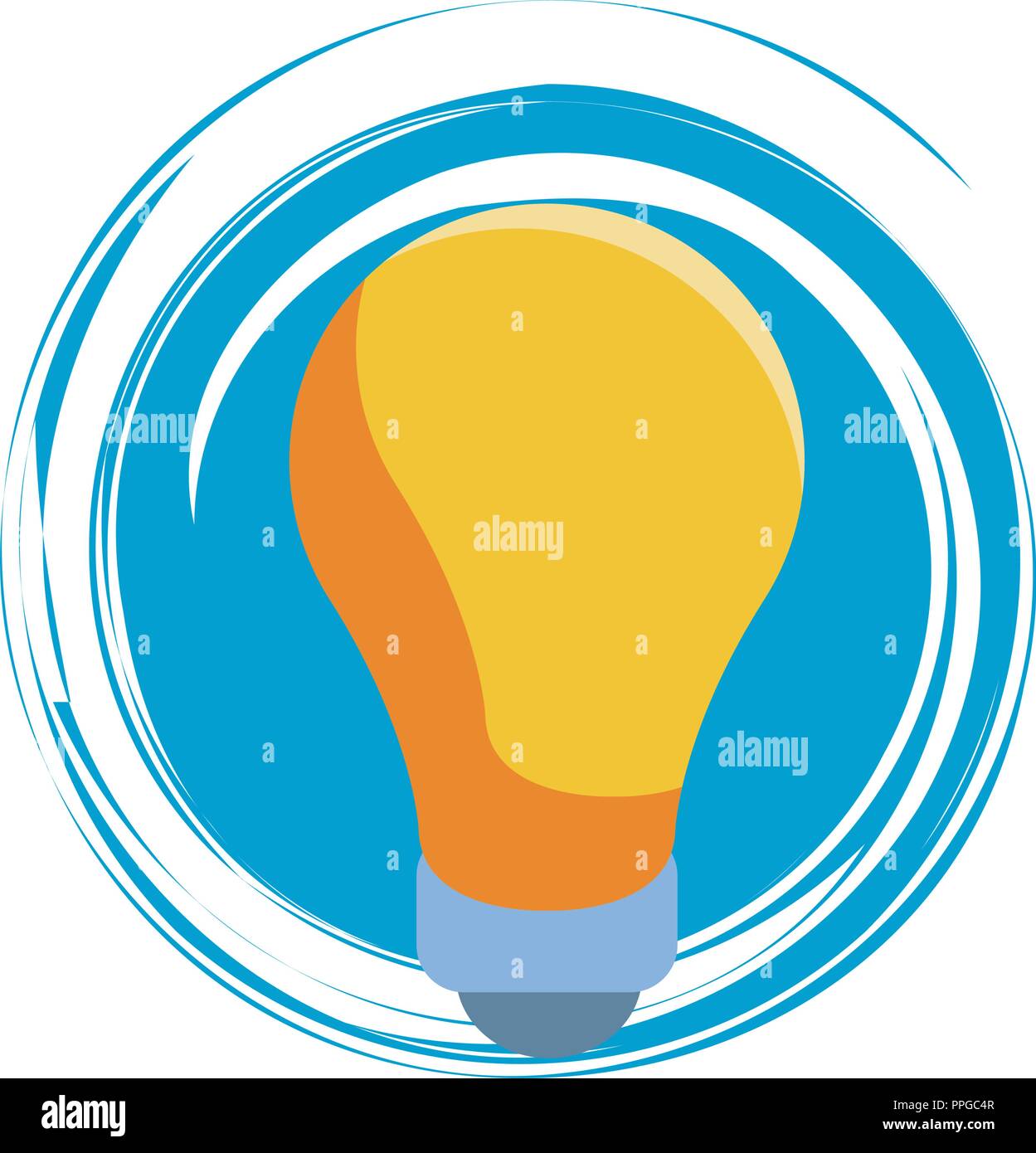 Bulb light symbol Stock Vector Image & Art - Alamy