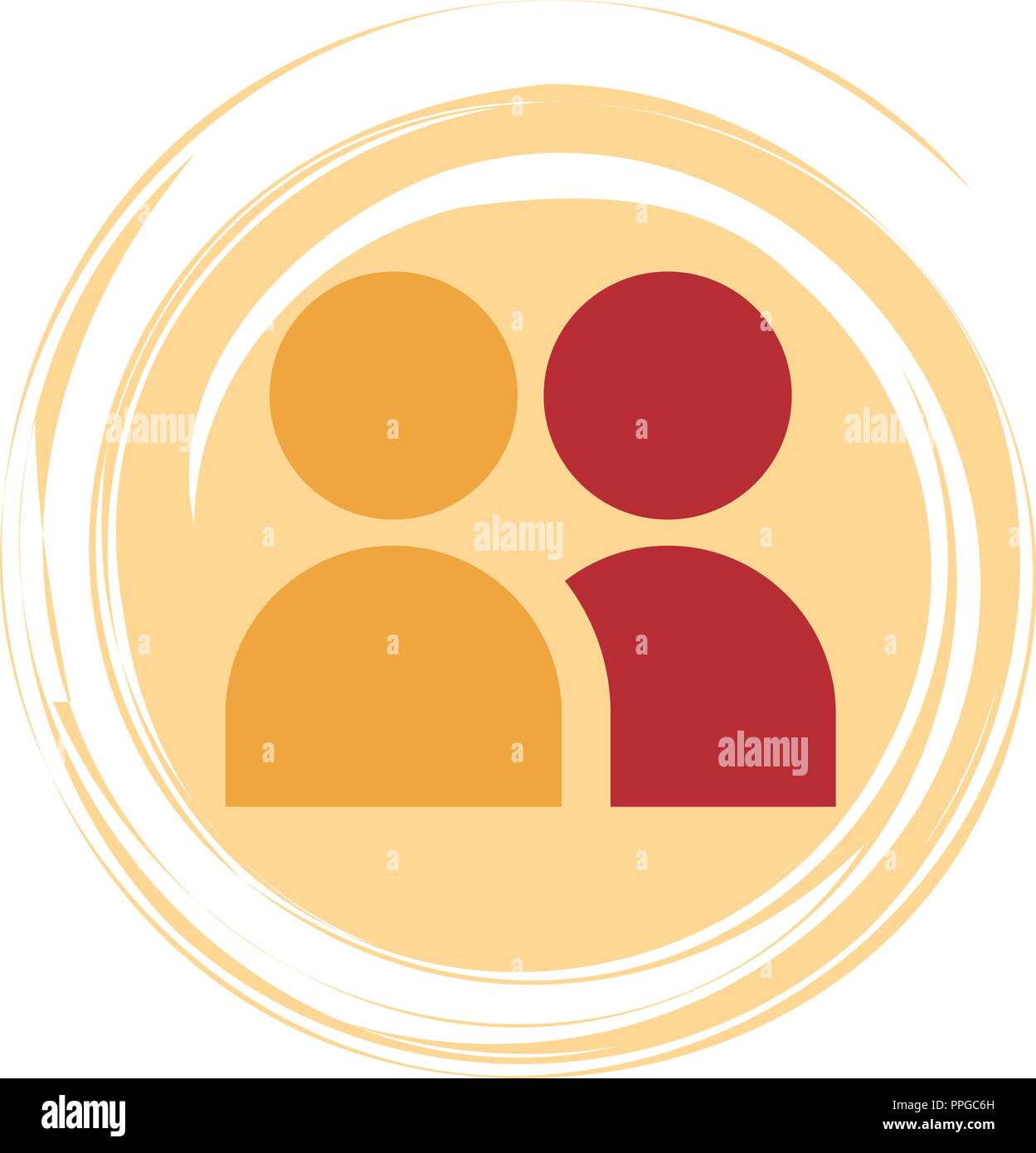 People contact symbol Stock Vector Image & Art - Alamy