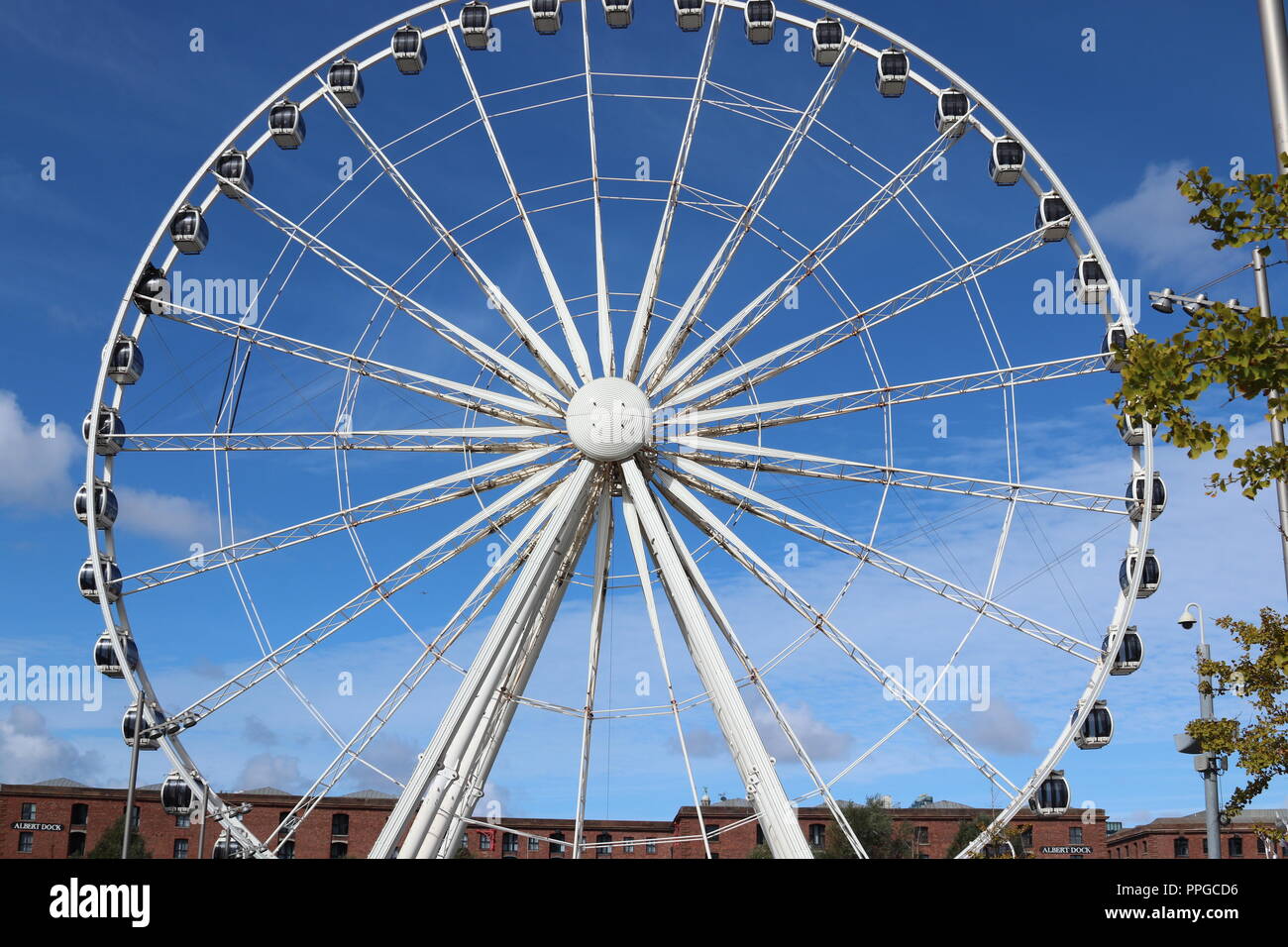 Wheel of Liverpool UK Stock Photo - Alamy