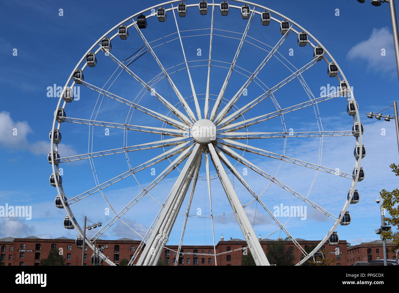 Wheel of Liverpool UK Stock Photo - Alamy