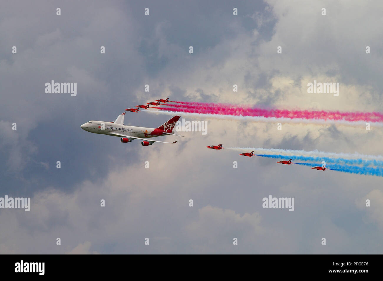 The 25th anniversary of flying the at the air show hi-res stock ...