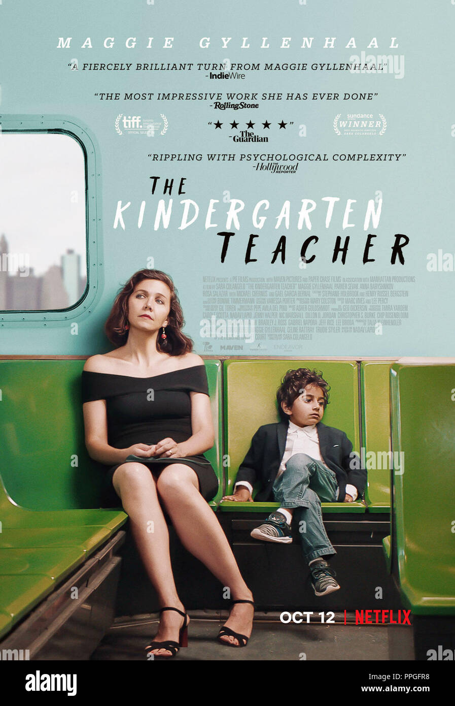 THE KINDERGARTEN TEACHER, US poster, l-r: Maggie Gyllenhaal, Parker ...