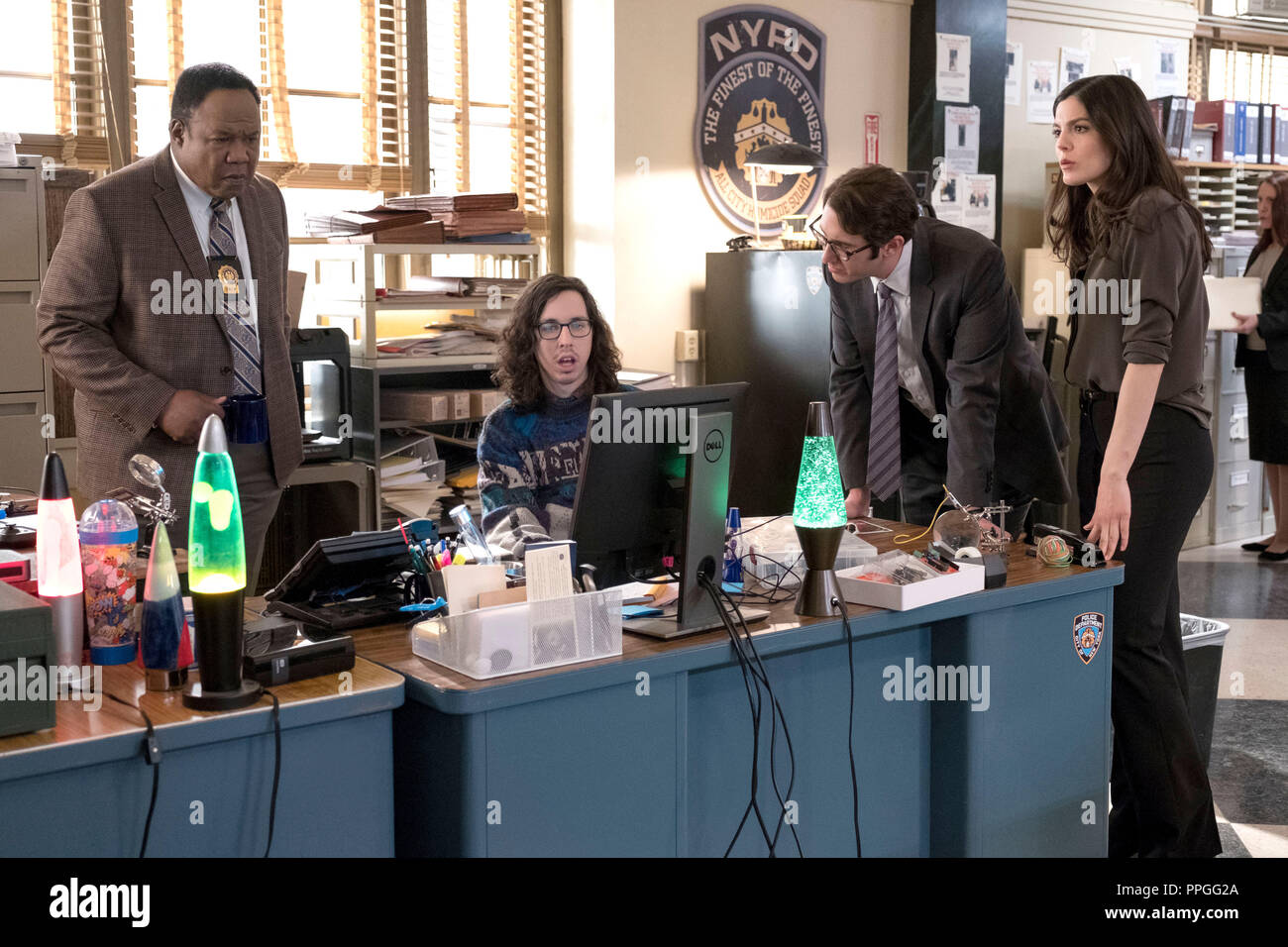 THE GOOD COP, from left: Isiah Whitlock Jr., Bill Kottkamp, Josh Groban ...