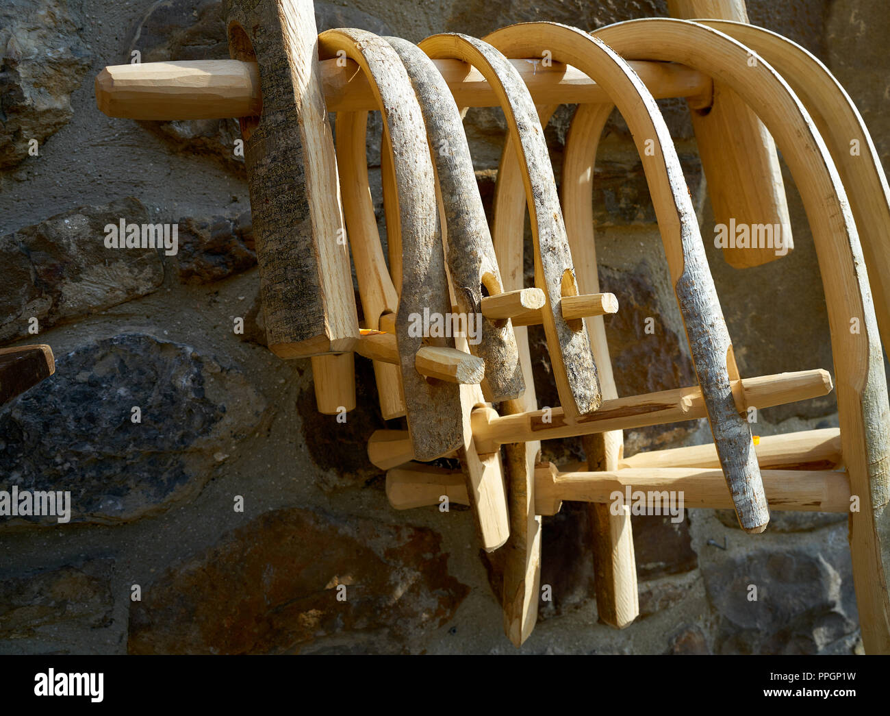 Wooden yoke hi-res stock photography and images - Alamy