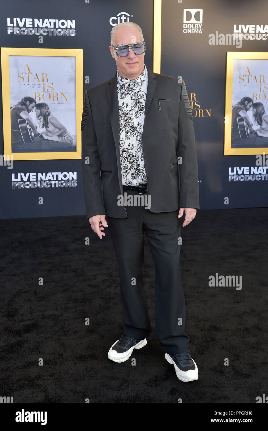 Andrew Dice Clay attending the 'A Star Is Born' premiere at The Shrine ...