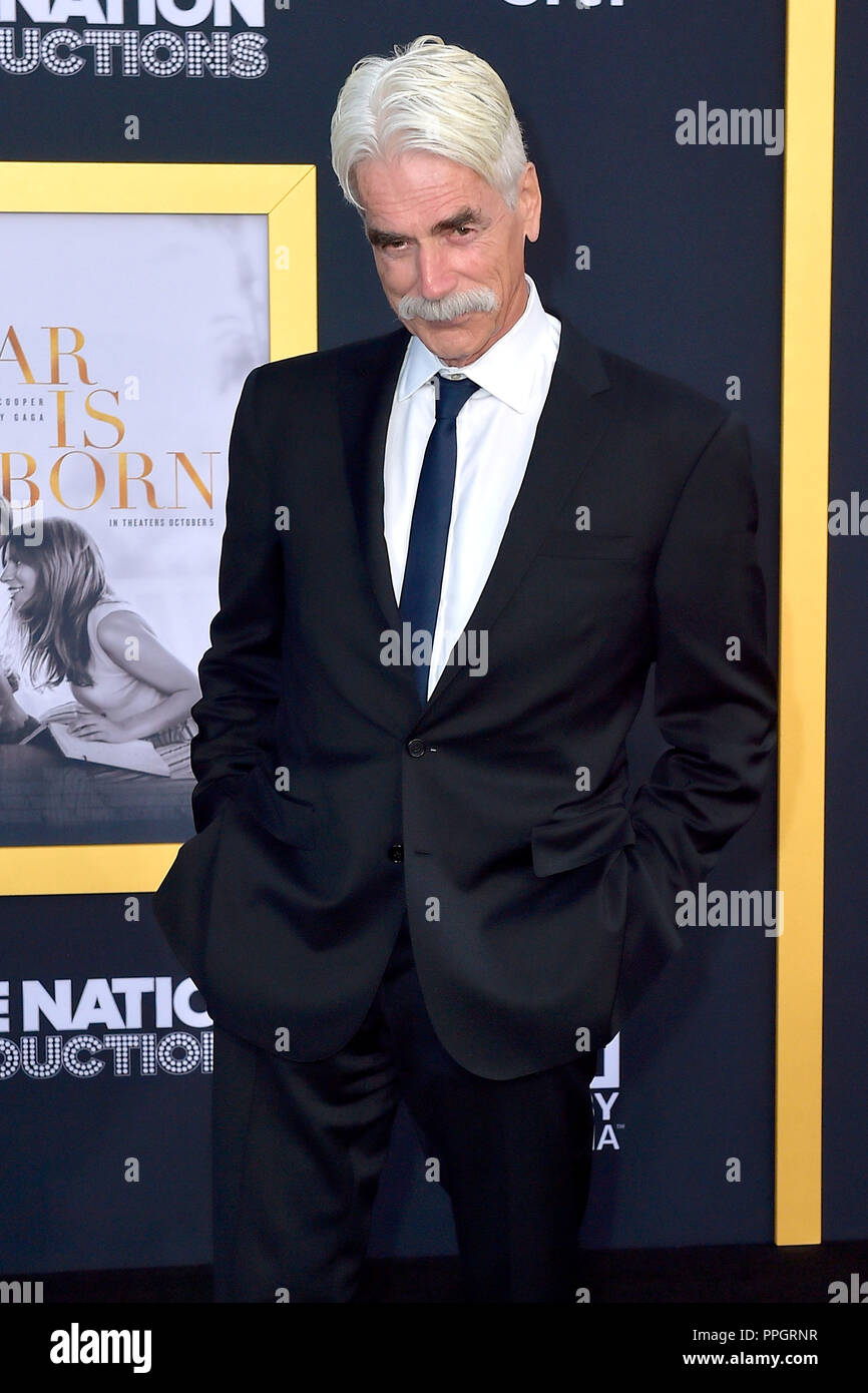 Sam Elliott attending the 'A Star Is Born' premiere at The Shrine ...