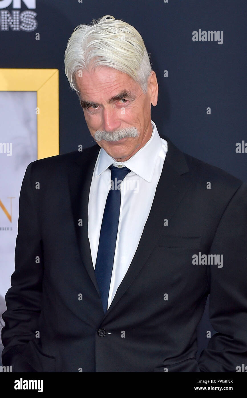 Sam Elliott attending the 'A Star Is Born' premiere at The Shrine ...