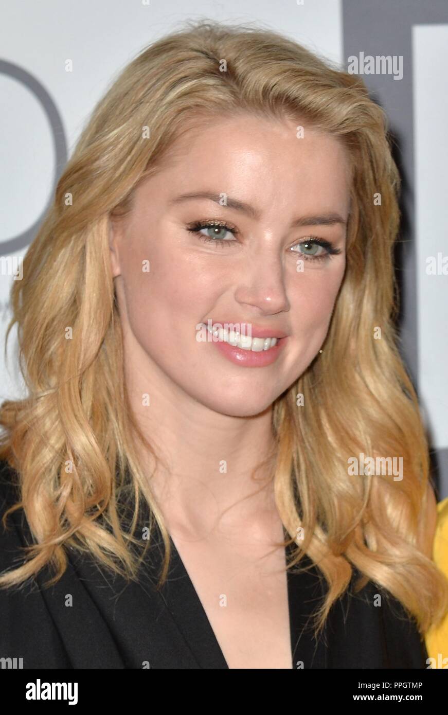 New York, NY, USA. 25th Sep, 2018. Amber Heard at arrivals for Fashion ...