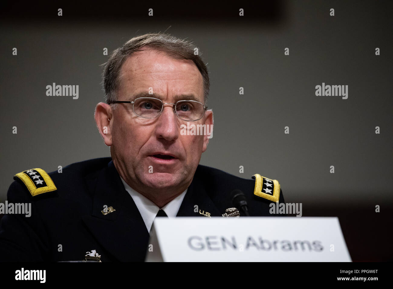 Washington, United States Of America. 25th Sep, 2018. General Robert B ...