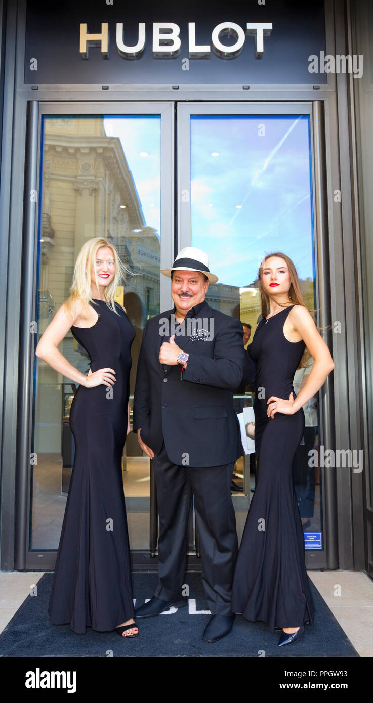 Monaco, Monte Carlo - September 25, 2018: Hublot Store Opening, Brand ...