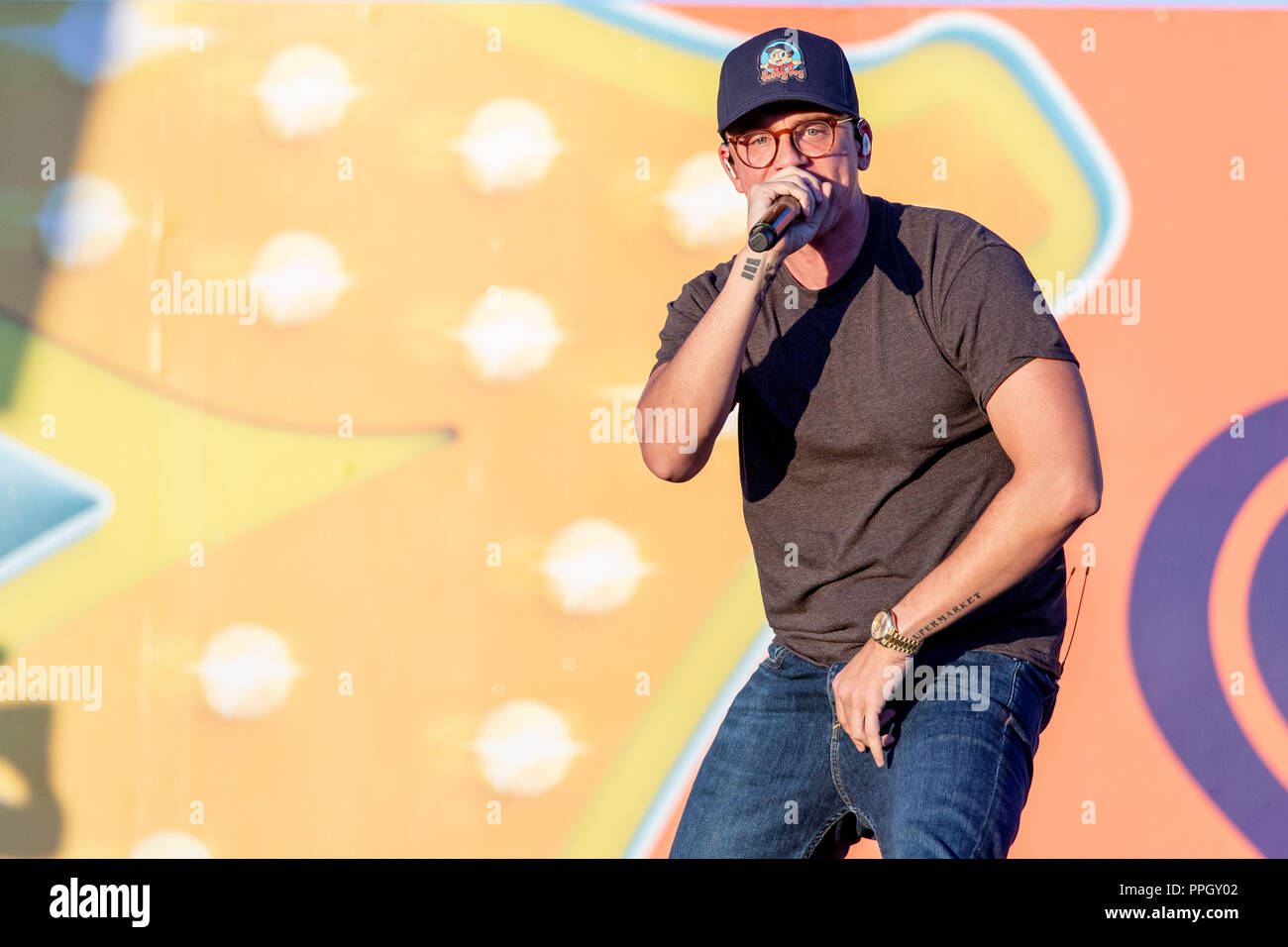 Las Vegas, Illinois, USA. 22nd Sep, 2018. Rapper LOGIC (SIR ROBERT ...