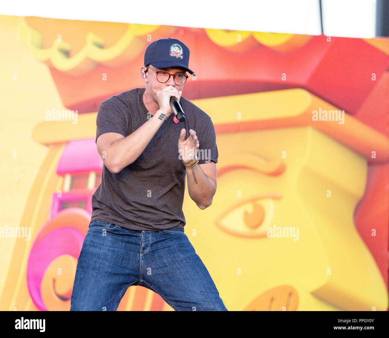 Las Vegas, Illinois, USA. 22nd Sep, 2018. Rapper LOGIC (SIR ROBERT ...