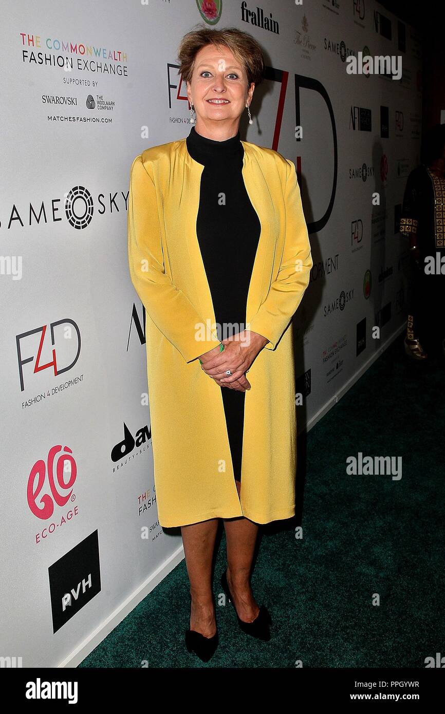 New York, NY, USA. 25th Sep, 2018. Edwina Dunn at arrivals for Fashion ...