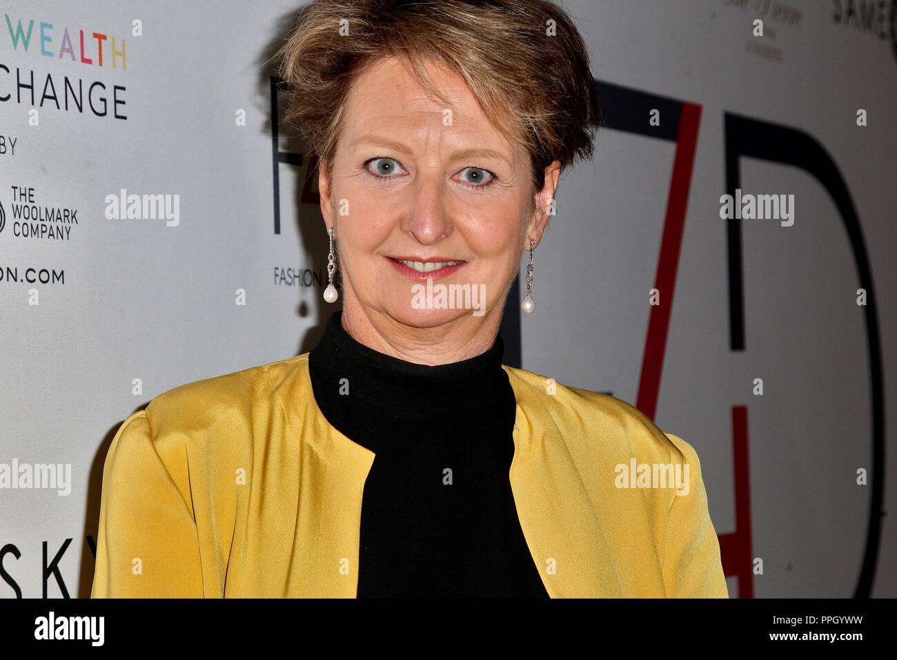 New York, NY, USA. 25th Sep, 2018. Edwina Dunn at arrivals for Fashion ...