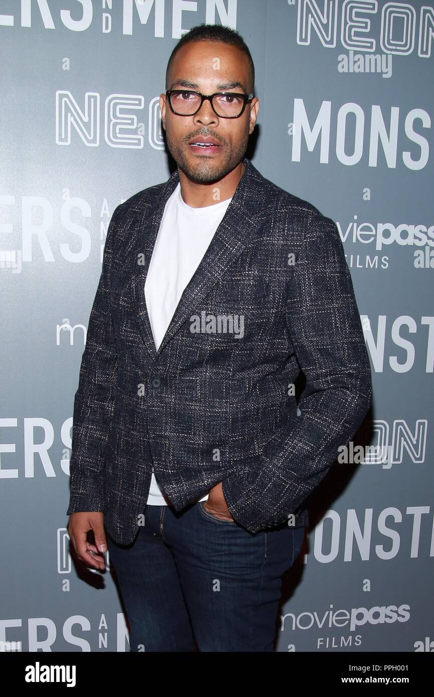 New York, NY, USA. 25th Sep, 2018. Reinaldo Marcus Green at arrivals ...