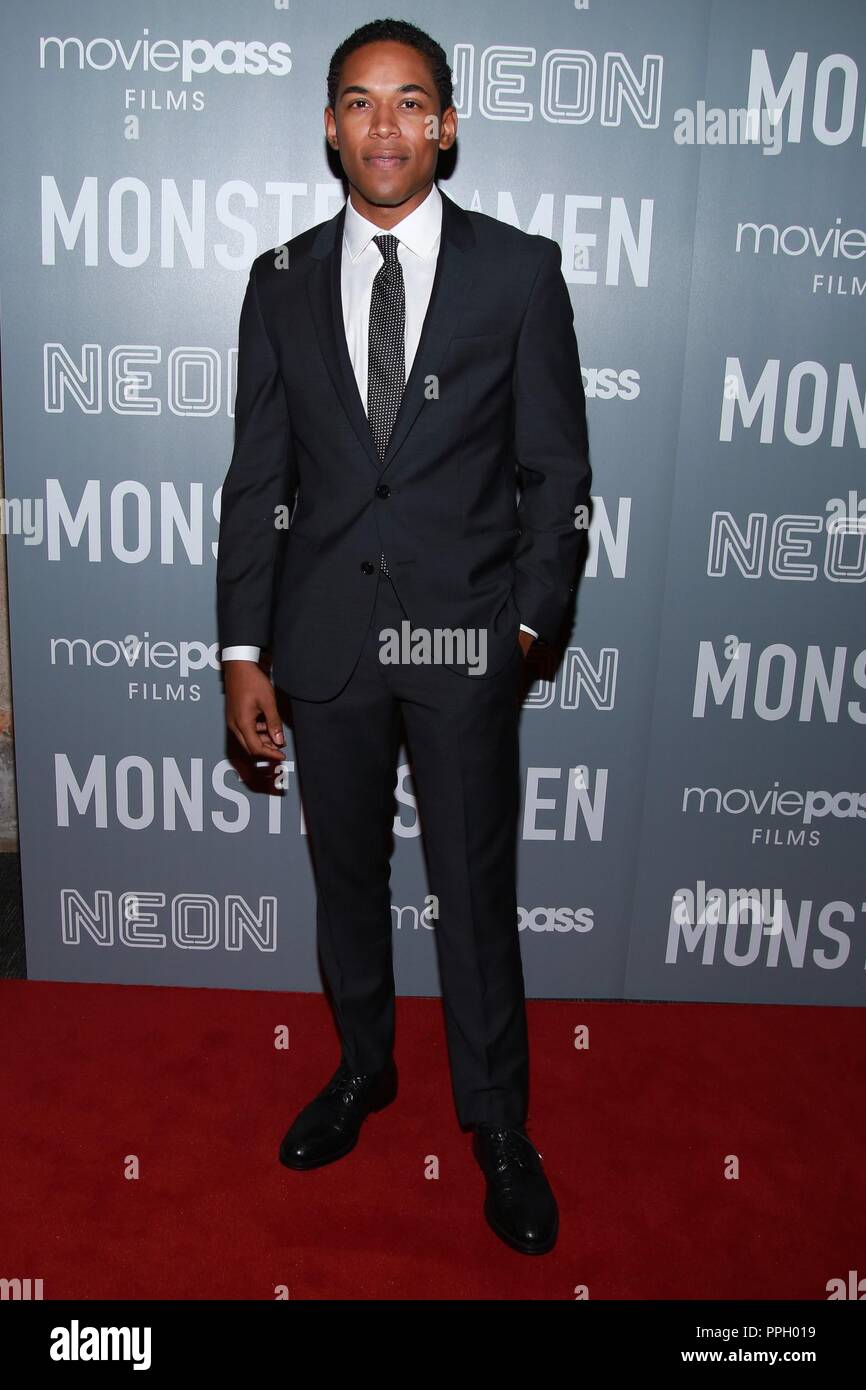 New York, NY, USA. 25th Sep, 2018. Kelvin Harrison Jr. at arrivals for ...
