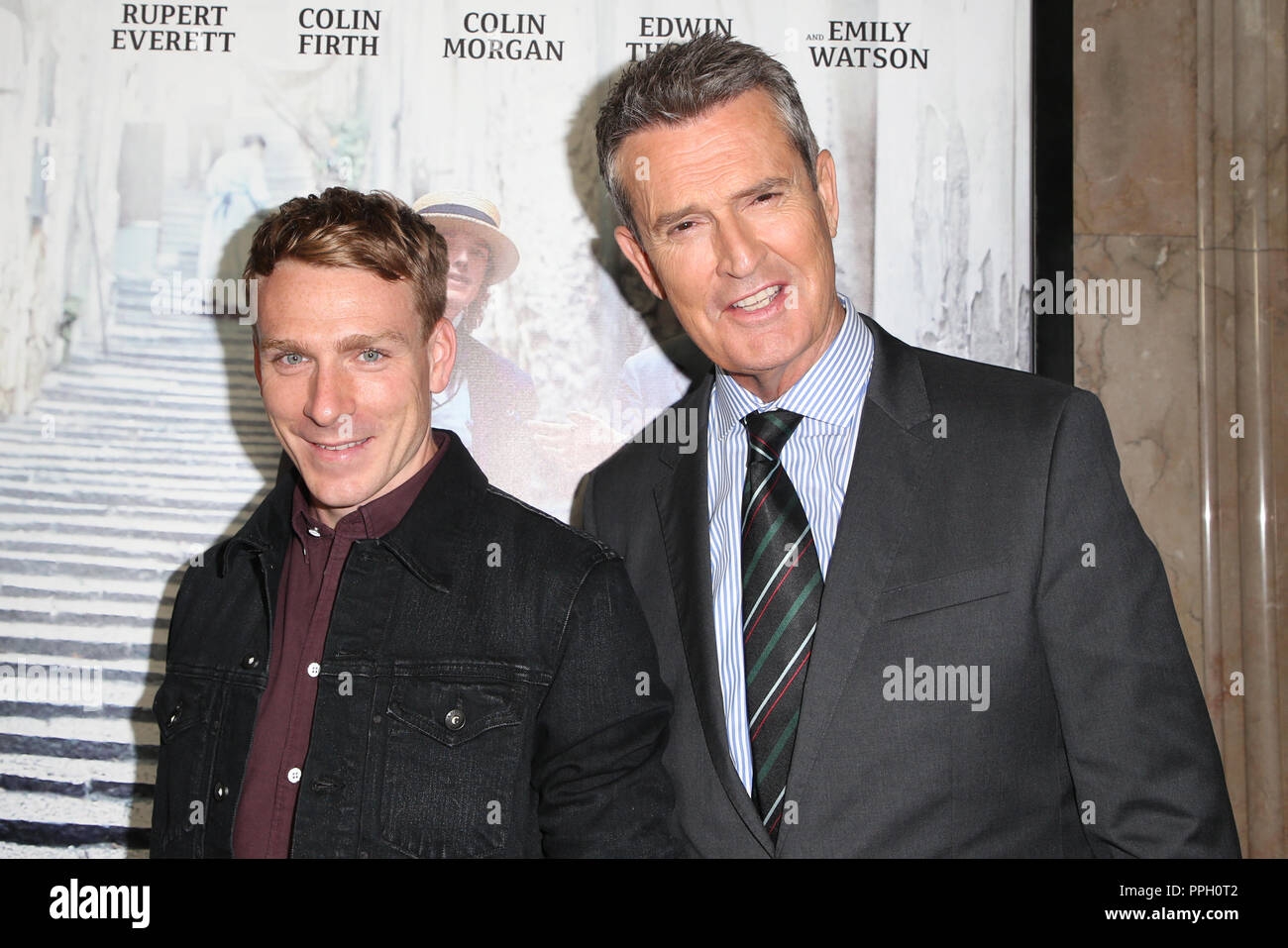 Beverly Hills, Ca. 25th Sep, 2018. Edwin Thomas and Rupert Everett at ...