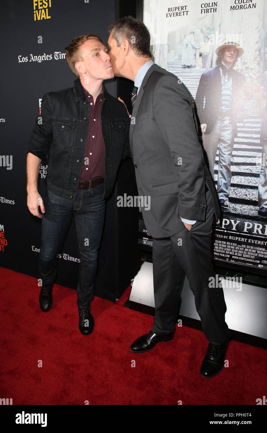 Beverly Hills, Ca. 25th Sep, 2018. Edwin Thomas and Rupert Everett at ...