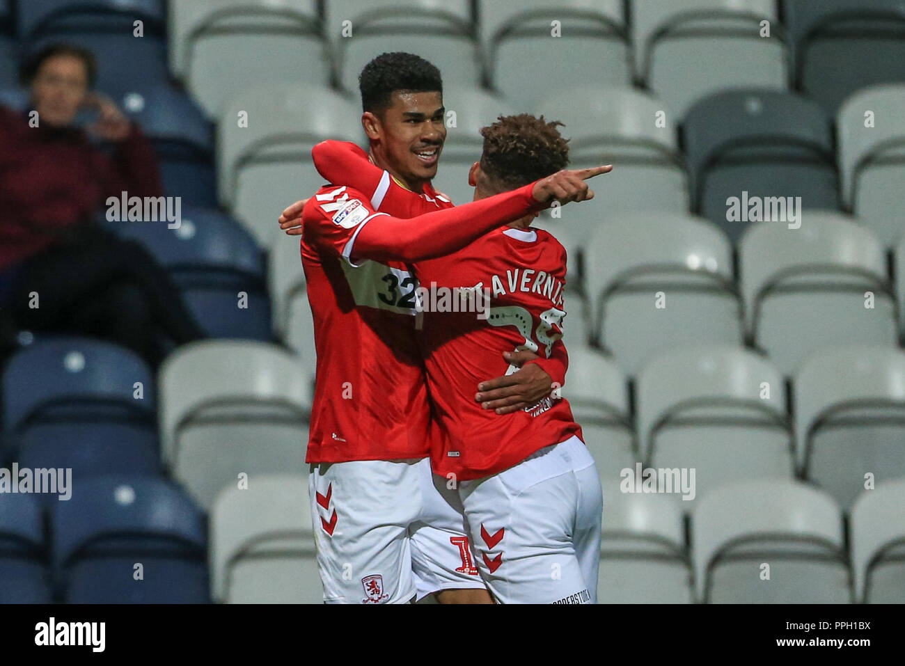 Middlesbrough Vs Preston North End High Resolution Stock Photography ...
