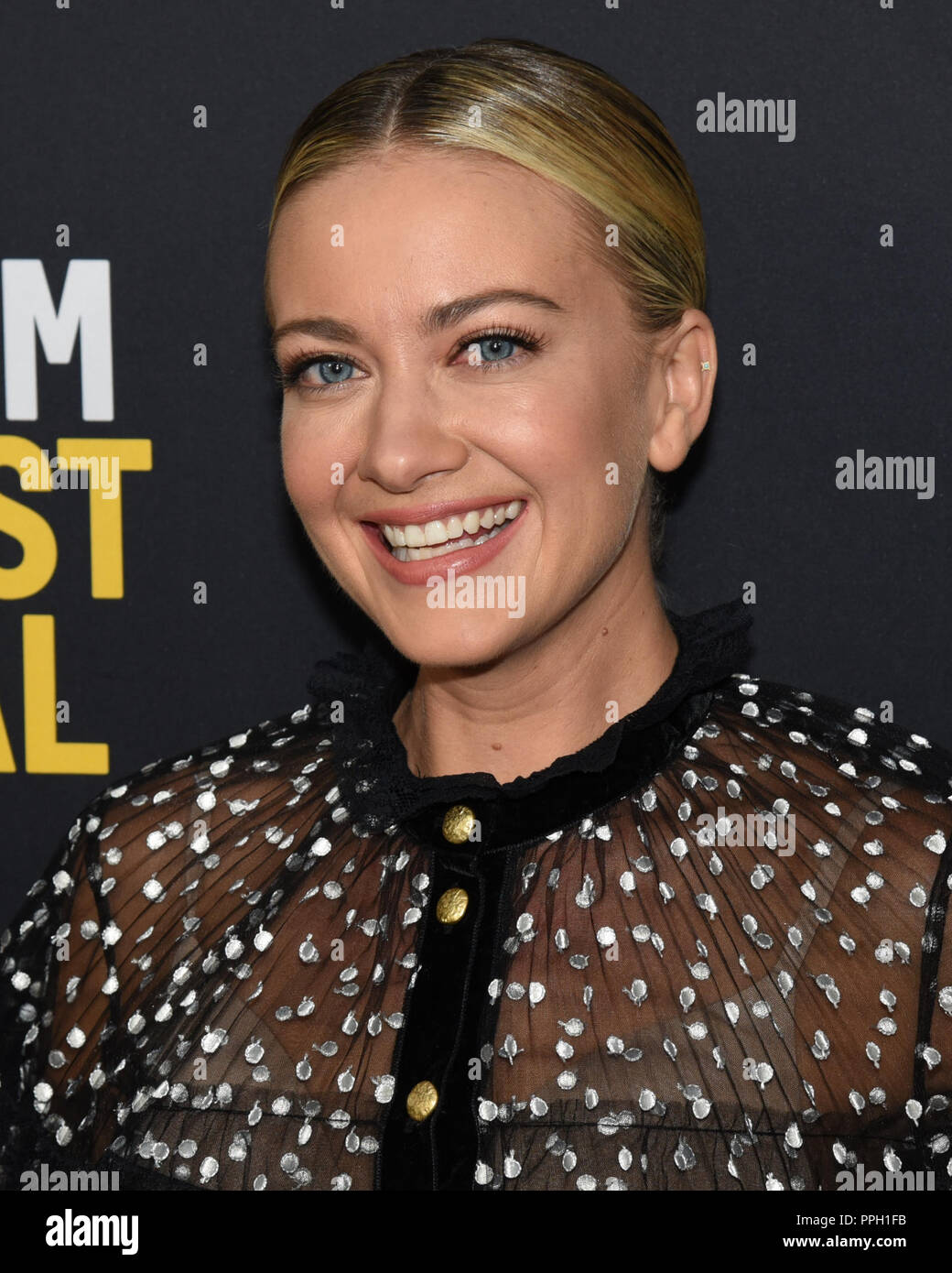 Hollywood, California, USA. 25th Sep, 2018. MEREDITH HAGNER attends the ...