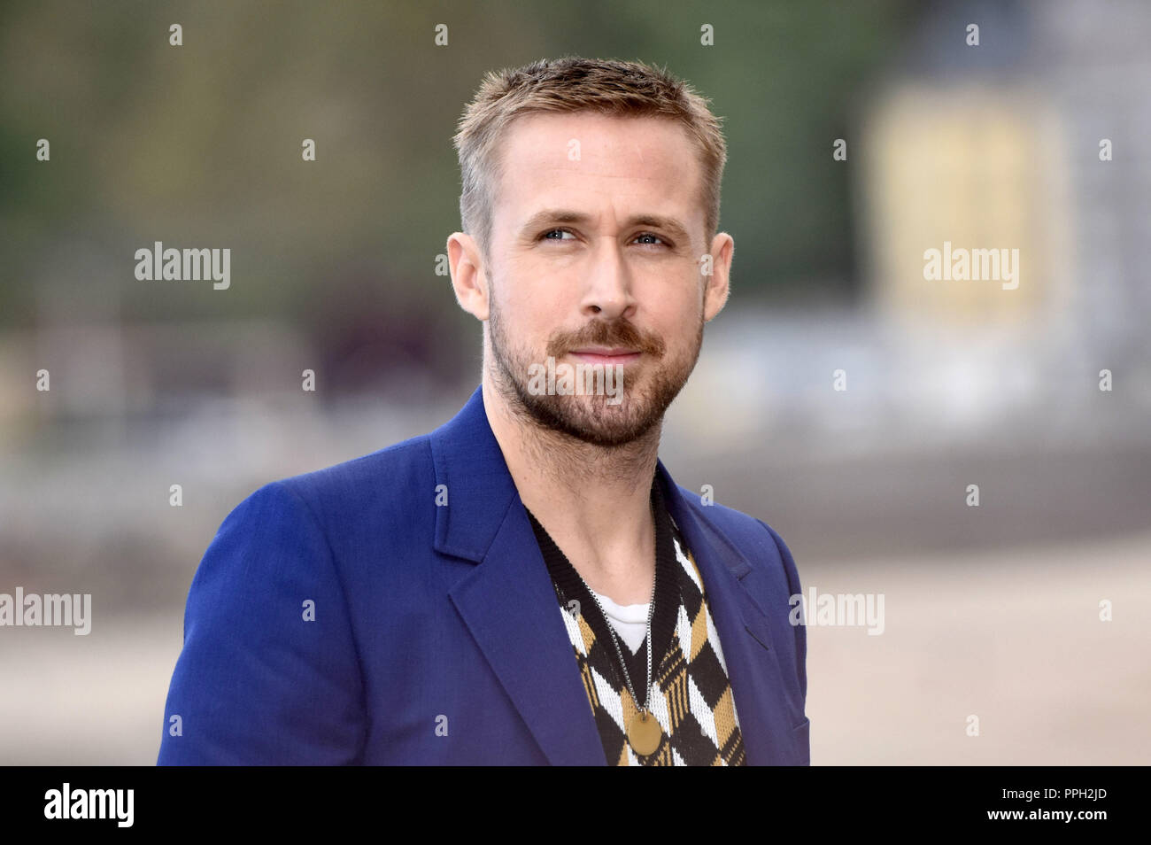 San Sebastian, Spain. 24th Sep, 2018. Ryan Gosling beim Photocall zu ...