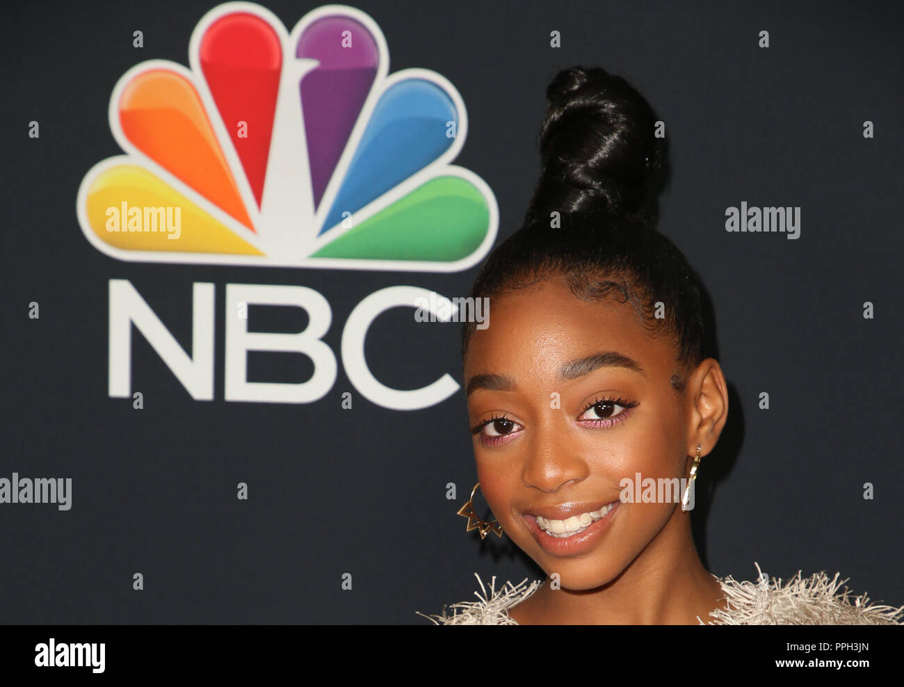 Hollywood, Ca. 25th Sep, 2018. Eris Baker, at the Premiere of NBC's ...