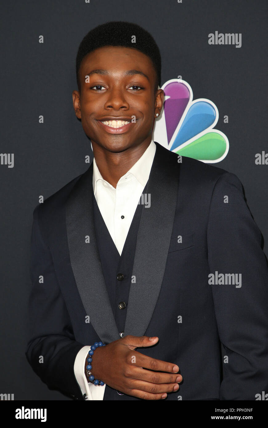 Hollywood, Ca. 25th Sep, 2018. Niles Fitch, at the Premiere of NBC's ...