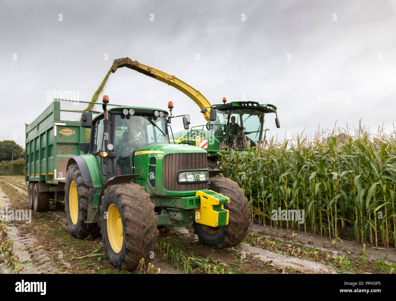 Farmer ireland combine harvester hi-res stock photography and images ...