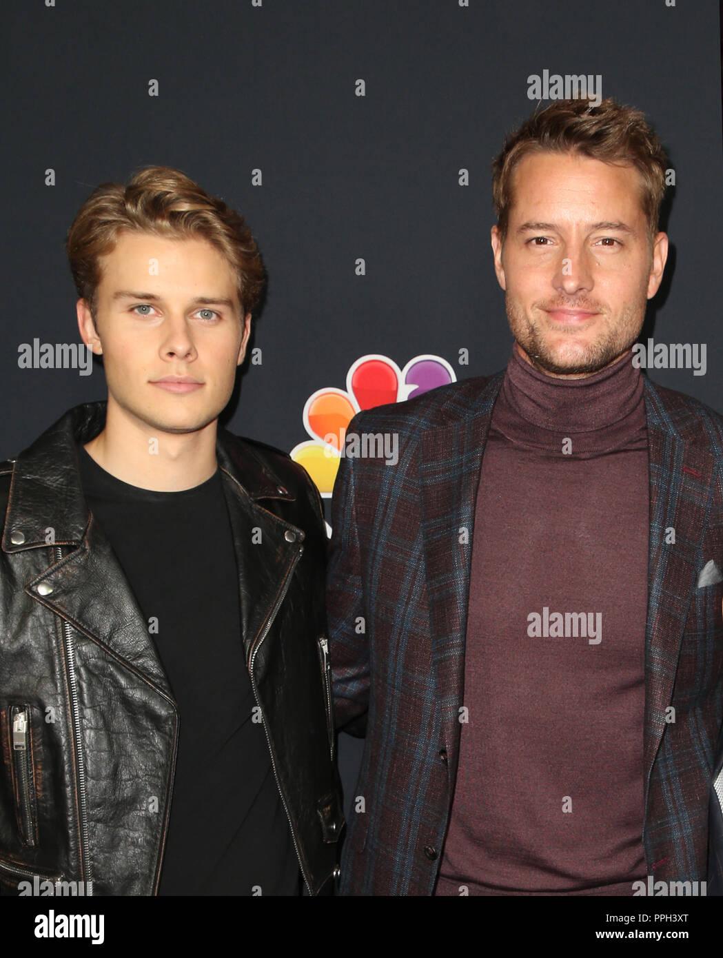 Hollywood, California, USA. 25th Sep, 2018. Justin Hartley, Logan ...