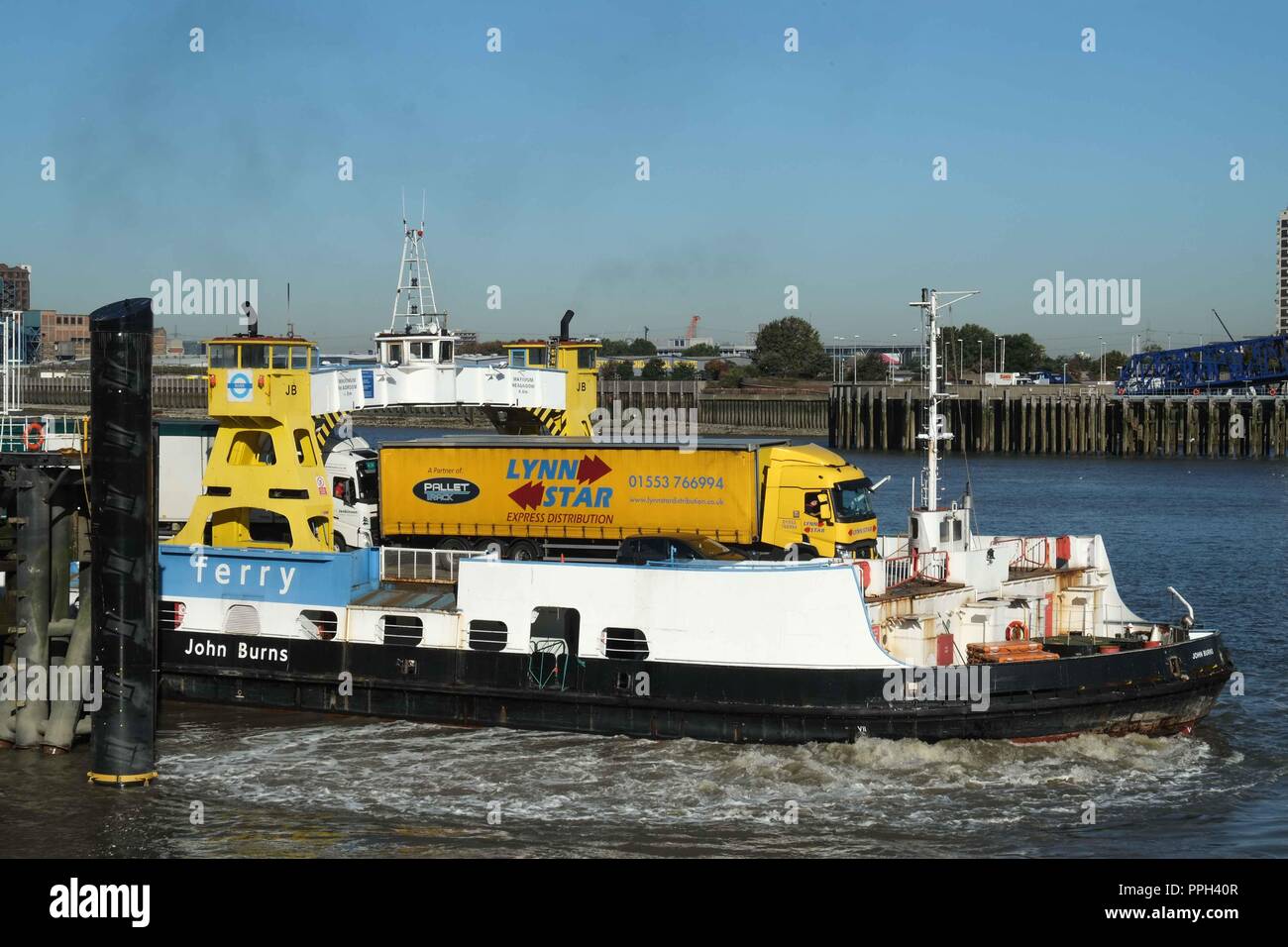 Cars On The Woolwich Ferry High Resolution Stock Photography and Images ...