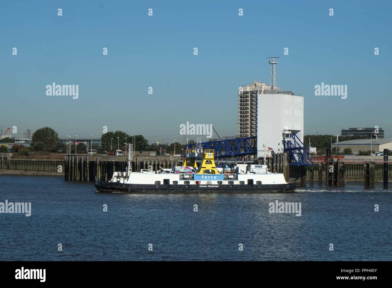 Cars On The Woolwich Ferry High Resolution Stock Photography and Images ...