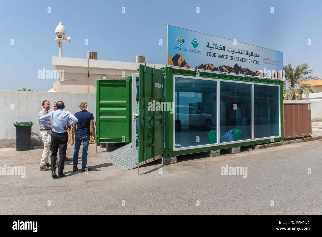Ras Al Khaimah, United Arab Emirates. 10th Sep, 2018. Food waste ...