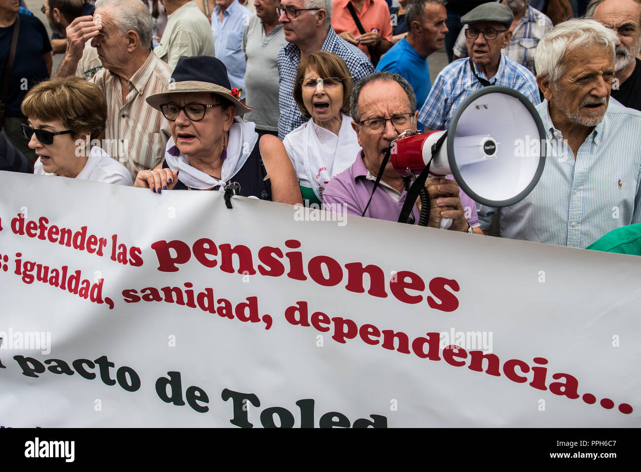Angry pensioners hi-res stock photography and images - Alamy