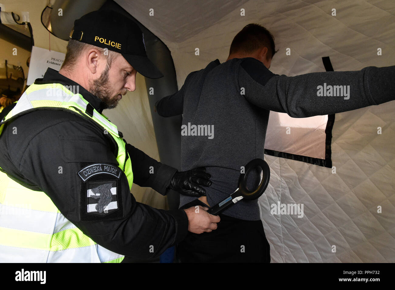 Czech police officer hi-res stock photography and images - Alamy