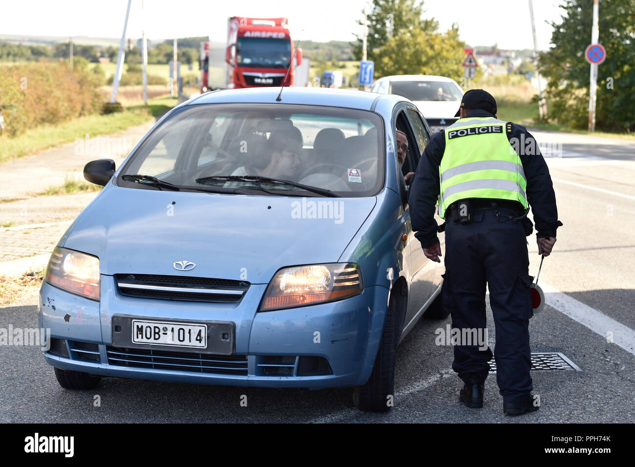 Czech police officer hi-res stock photography and images - Alamy