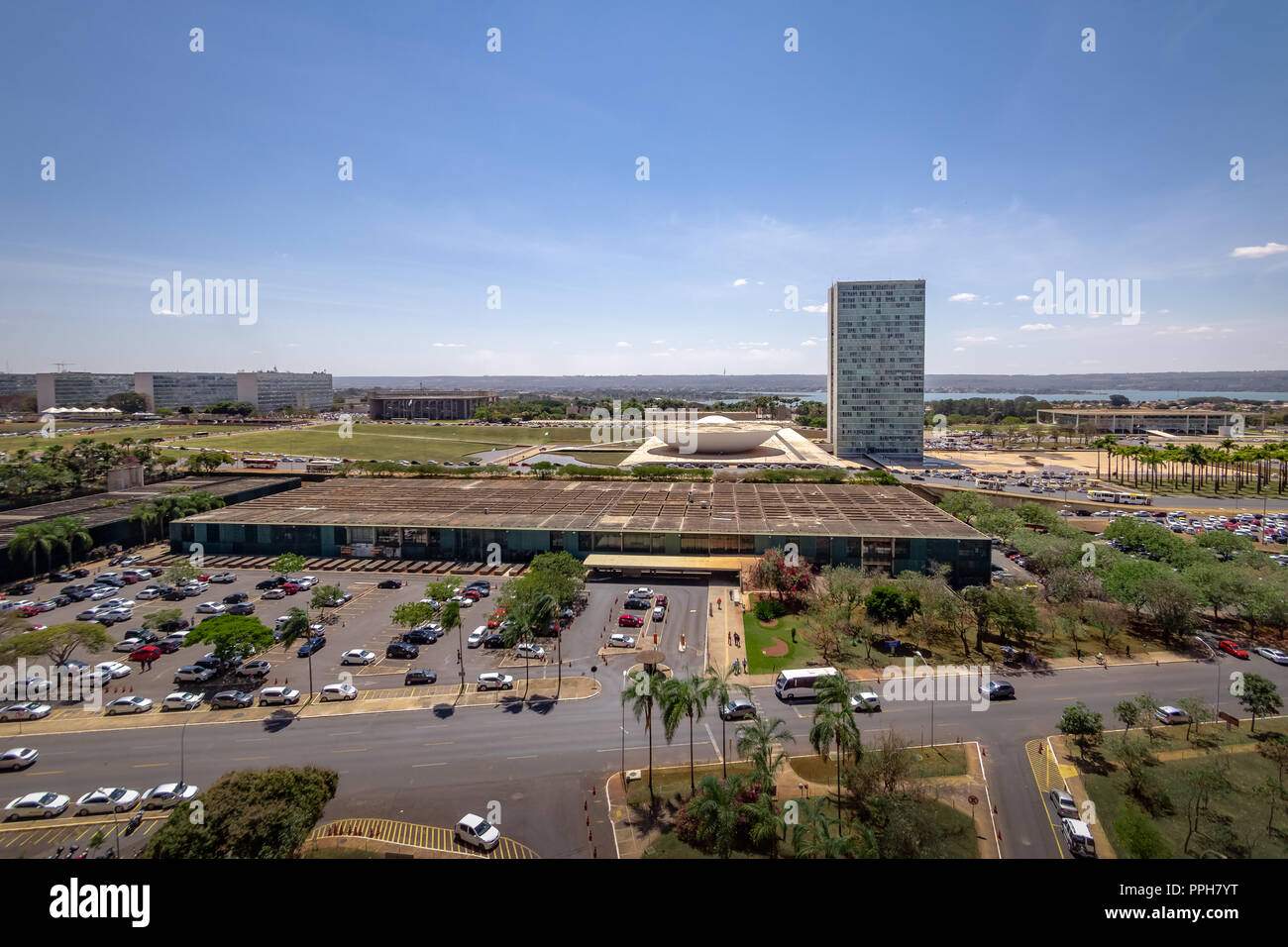 Brasilia aerial hi-res stock photography and images - Alamy