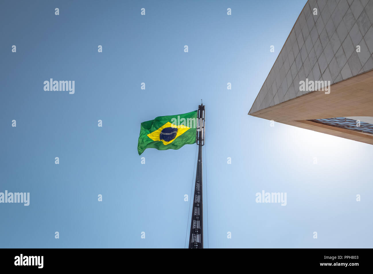 Brasilia city flag hi-res stock photography and images - Alamy