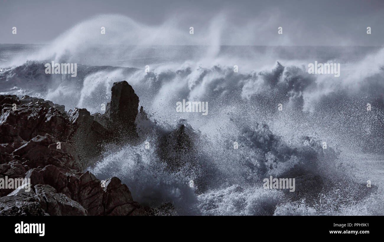 Violent sea hi-res stock photography and images - Alamy