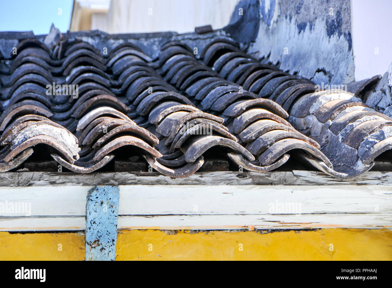 Chiapas, Mexico tile roof Stock Photo - Alamy
