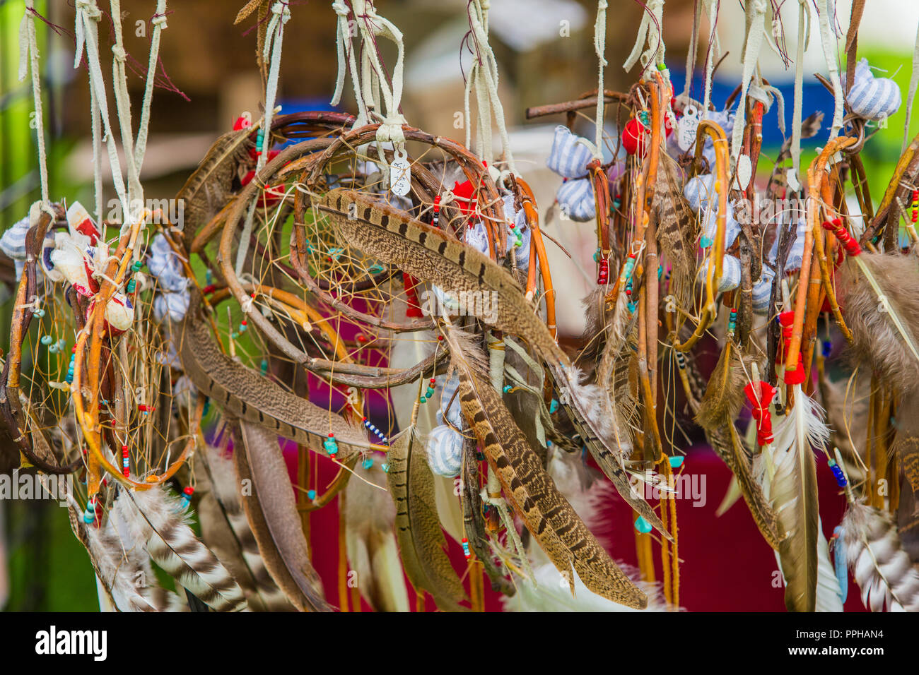 Indian dream catcher hi-res stock photography and images - Alamy