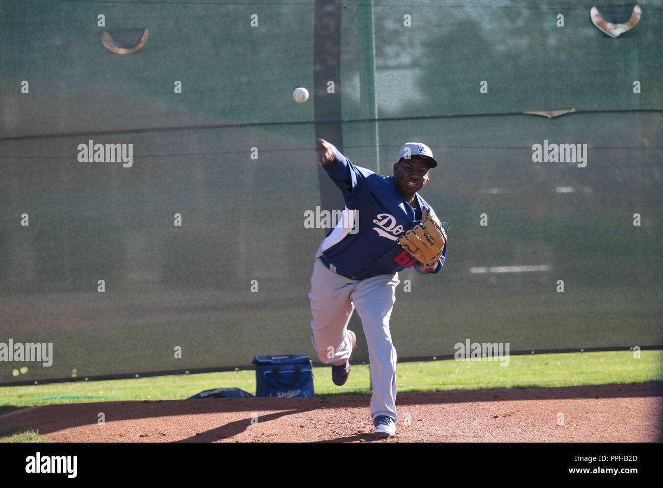 Los Angeles Dodgers,during Spring Trainig 2013..Camelback Ranch in ...