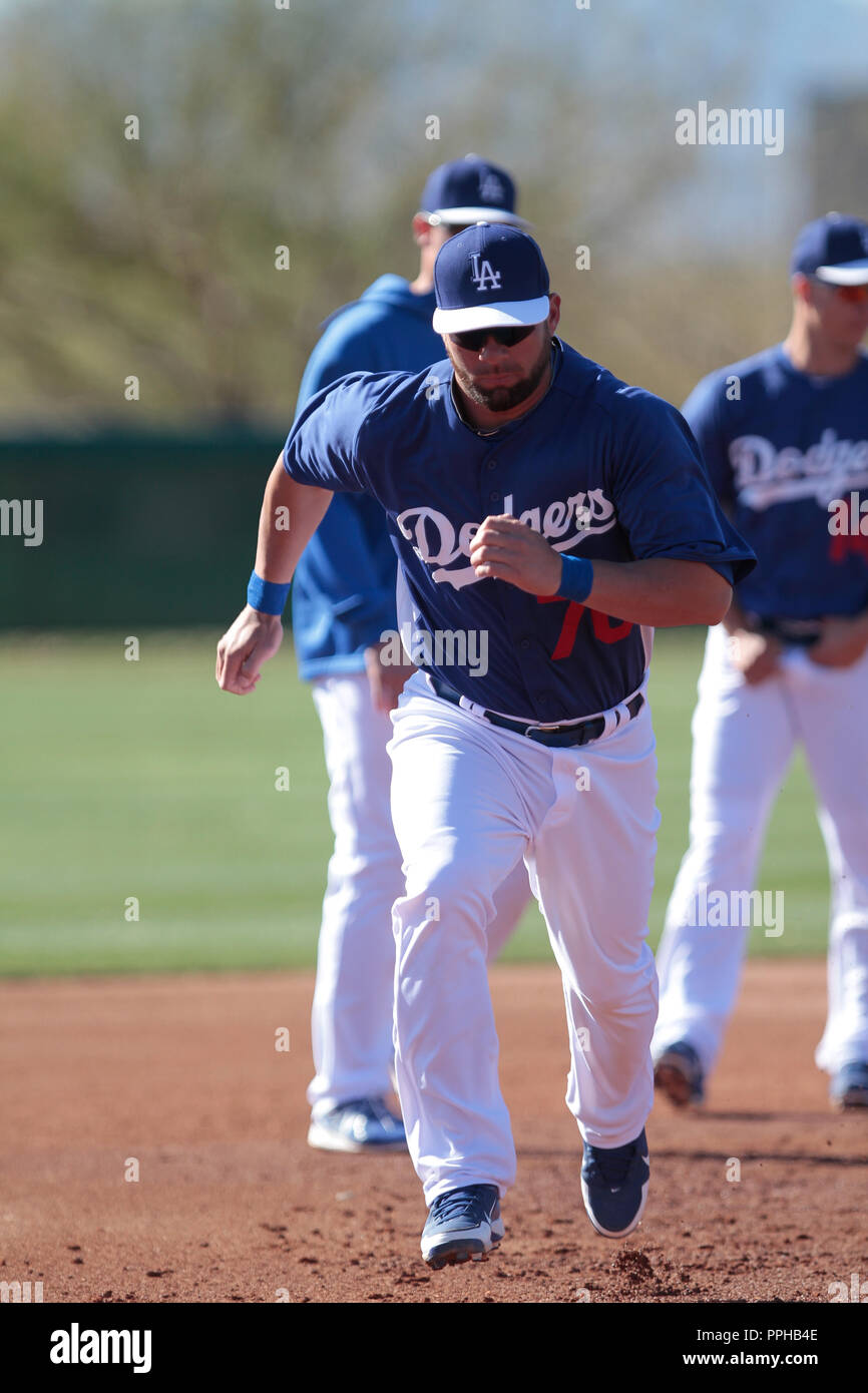 Los Angeles Dodgers,during Spring Trainig 2013..Camelback Ranch in ...