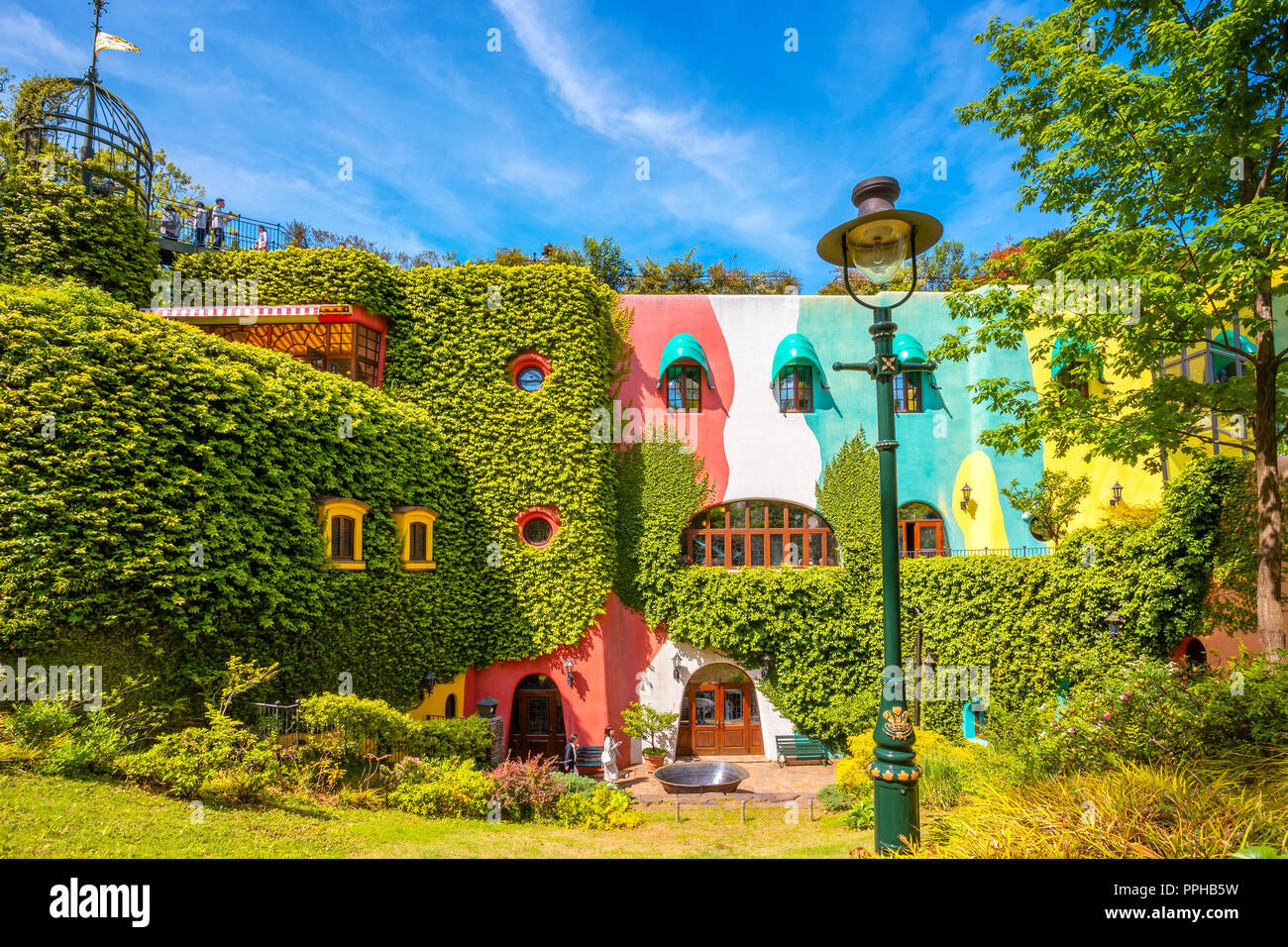 Tokyo, Japan - April 29 2018: Ghibli museum is a place that shows the ...