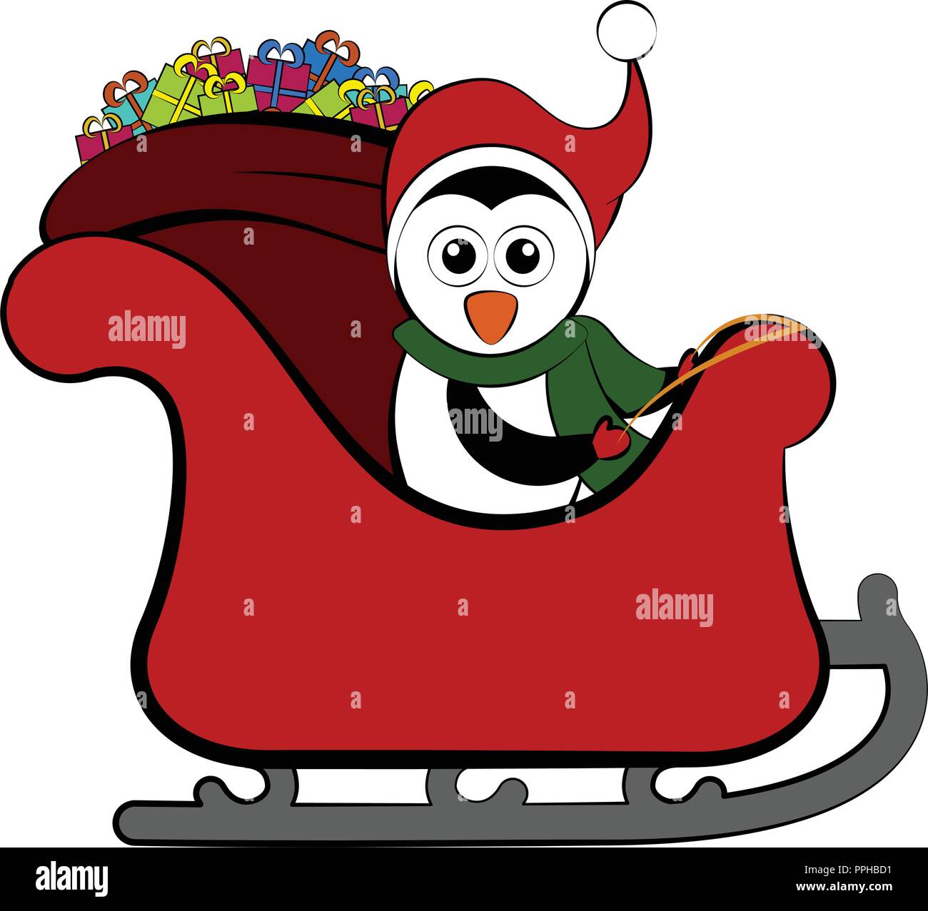 Sledge animal Stock Vector Images - Alamy