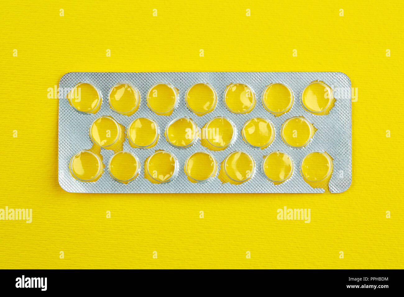 Empty pill package hi-res stock photography and images - Alamy