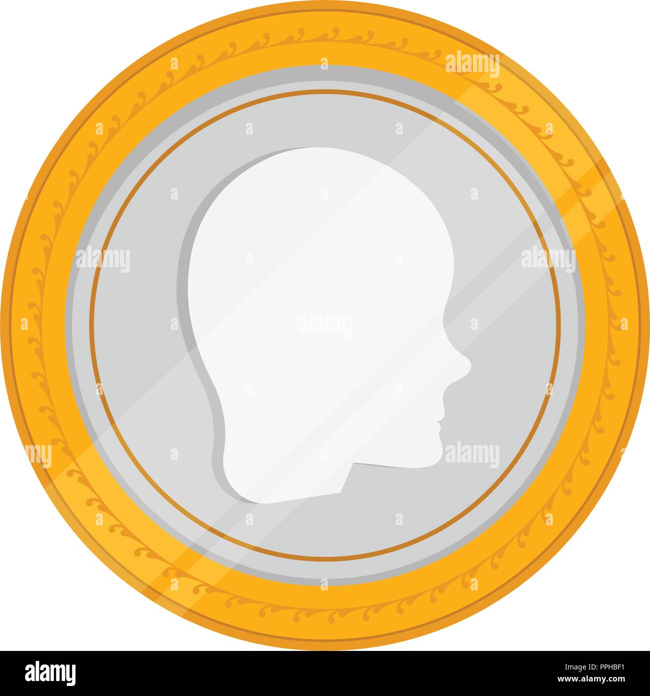 Isolated golden coin icon Stock Vector Image & Art - Alamy