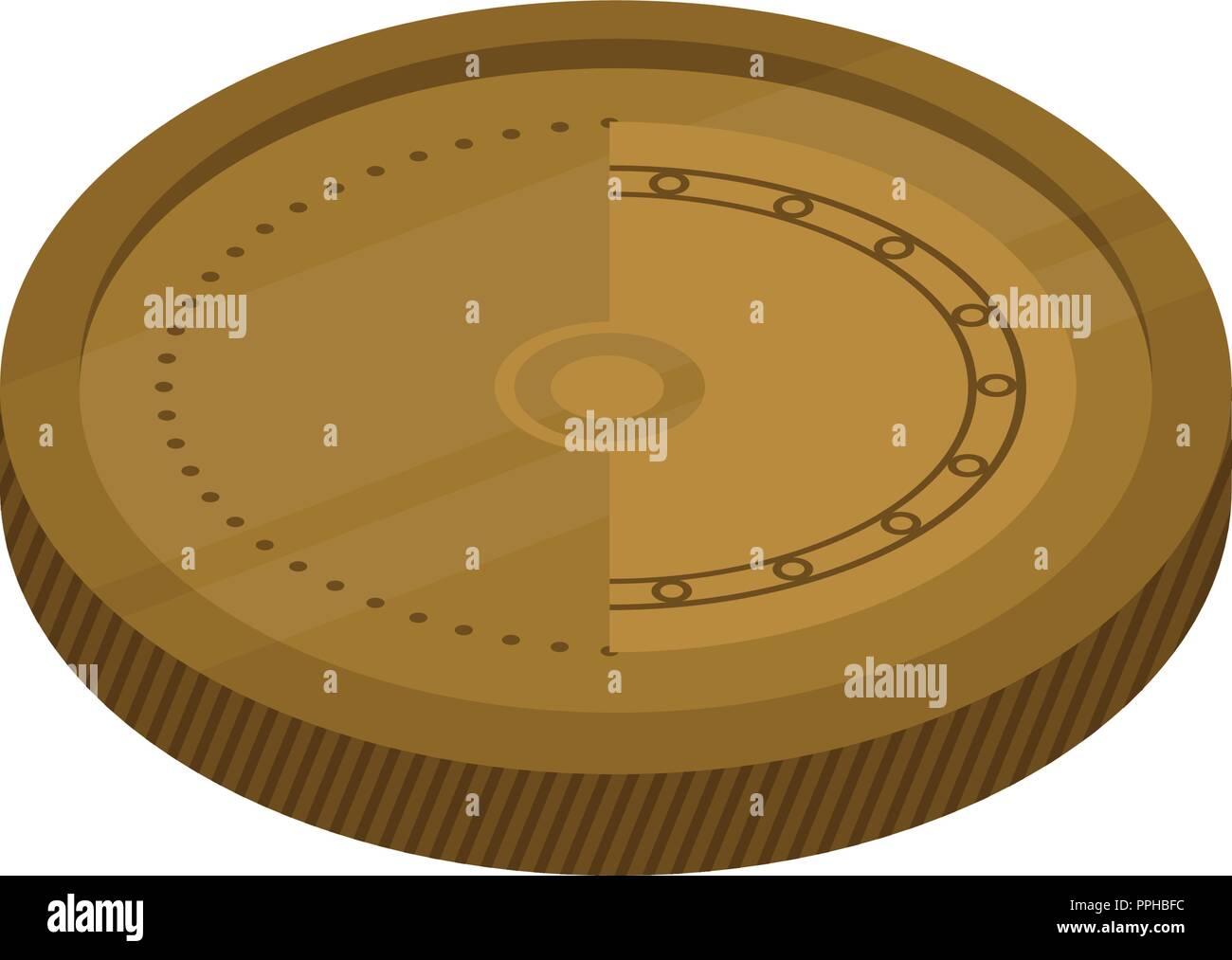 Isolated copper coin icon Stock Vector Image & Art - Alamy