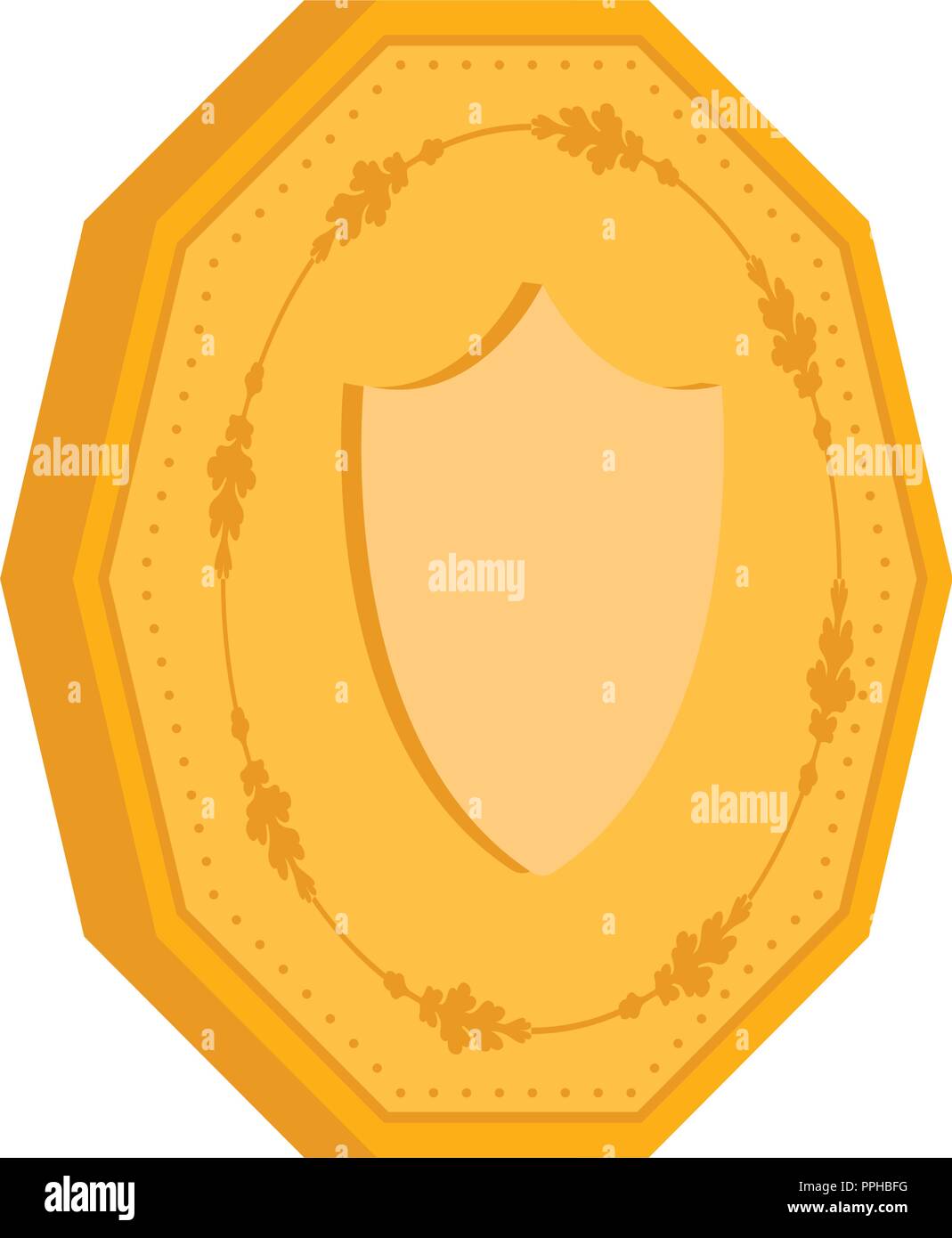 Isolated golden coin icon Stock Vector Image & Art - Alamy